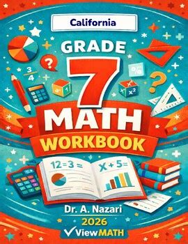 California Caaspp Grade 7 Math Workbook Practice And Exercises With