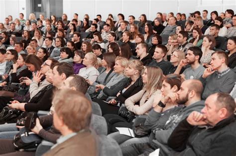 Education Conference And Presentation Audience At The Conference Hall