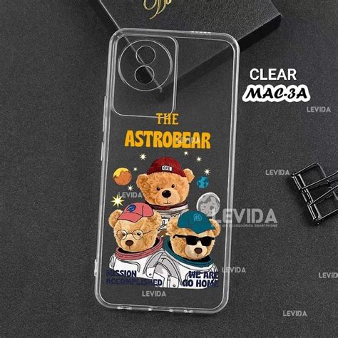 Softcase Clear Case Gambar Cle Mac Case Bening Redmi C Realme C Nfc Redmi Note G Oppo