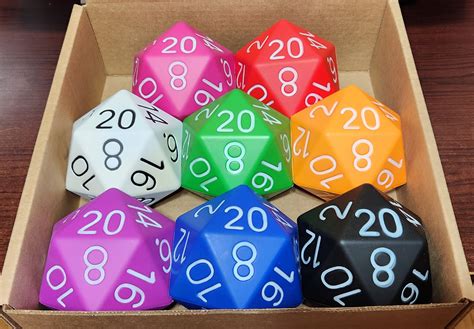 Foam D20 Dice At Kathleen States Blog