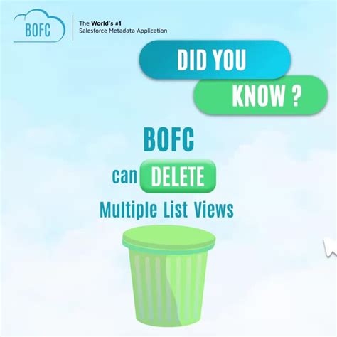 Delete Multiple List Views In Salesforce With Bofc App Bulk Object