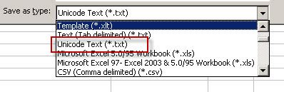 Chuyển đổi file Excel xls sang csv unicode format Anhgolden s Blog