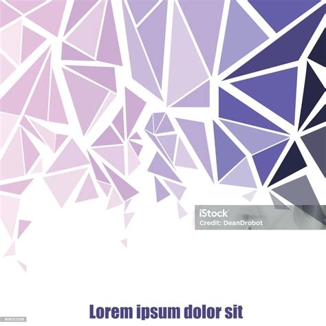 메시지에 대 한 공간을 가진 추상적인 기하학적 배경입니다 벡터 일러스트 레이 션 0명에 대한 스톡 벡터 아트 및 기타 이미지 0명 개념 개념과 주제 Istock