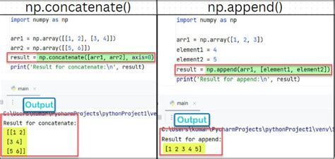 Numpy Concatenate Vs Append In Python 4 Examples