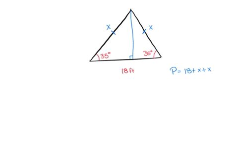 35 Degree Angle Triangle