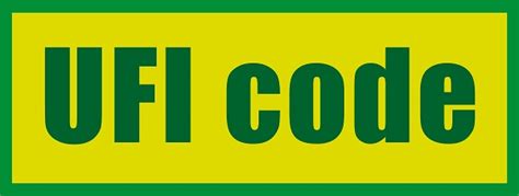 Ufi Code Ufi Code Entwicklungen Und Konsequenzen