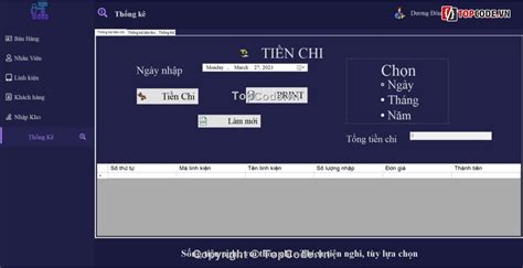 Full Code Winform Cửa Hàng Bán Linh Kiện điện Tử Mô Hình 3 Lớp Sử Dụng Sql Server