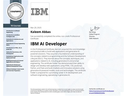 Aideveloper Generativeai Promptengineering Ibm Coursera Flask