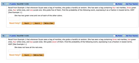 Solved Recall From Example 1 That Whenever Suzan Sees A Bag