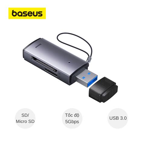 **Đọc thẻ Baseus Lite Series