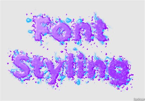 Font Styling Text Effect And Logo Design Font