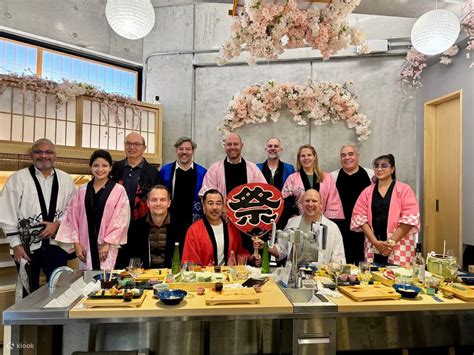 Sushi Making Class With Kimono Near Tokyo Tower In Tokyo Klook