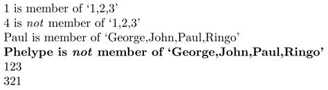 Macros Checking If An Integer Is A Member Of An Integer List TeX LaTeX Stack Exchange