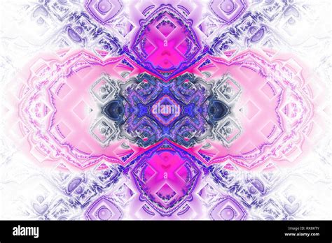 Animated Geometric Fractal Shape Can Illustrate Daydreaming Imagination Psychedelic Space Dreams