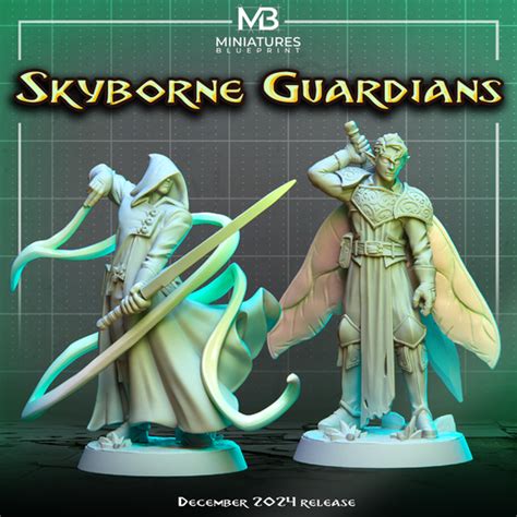 3d File Skyborne Guardians Pack 👹 ・3d Printable Design To Download・cults