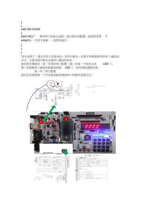 uart串口通信—控制led灯中断法
