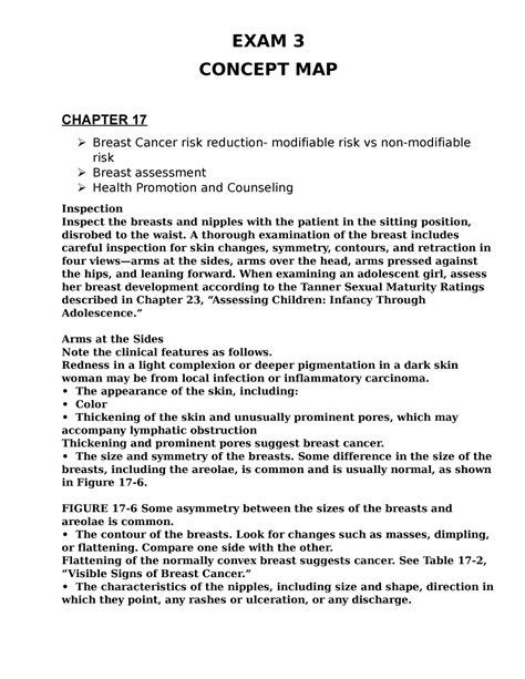 Exam 3 Concept Map Spring 2023 Exam 3 Concept Map Chapter 17