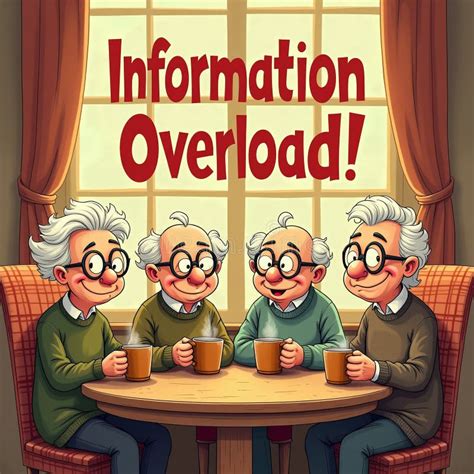 Motivation Cartoon Sign Text Senior Citizen Old People Memory