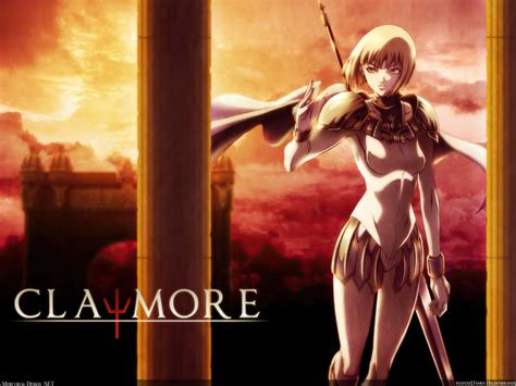 Claymore Anime Hd Wallpaper Fierce Warrior At Sunset 3200x2400