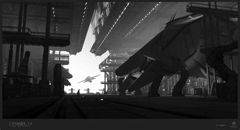 GrivetArt.com :::... - COSMOS 14 - Spaceport