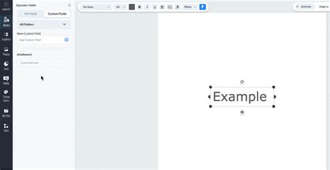 How To Easily Create Dynamic Fields Visme Help Center