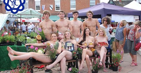 Near Naked Calendar Selling Like Hot Cakes Hinckley Times