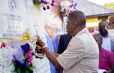 Pastor E A Adeboye On The Dedication Of Grace Sanctuary Parish
