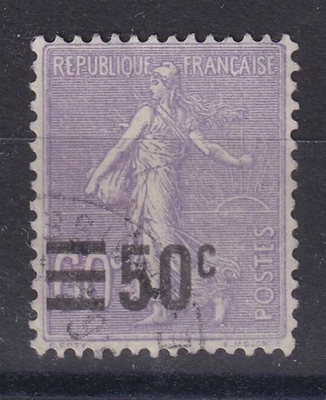 FRANCE ANNÉE 1926-27 Type Semeuse lignée N° 223 obl réf 8948 EUR 0,30 ...
