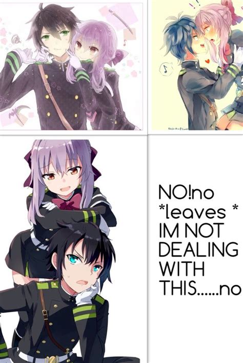 The Fandom S Reaction To Yuu X Shinoa Plus Me Seraph Of The End