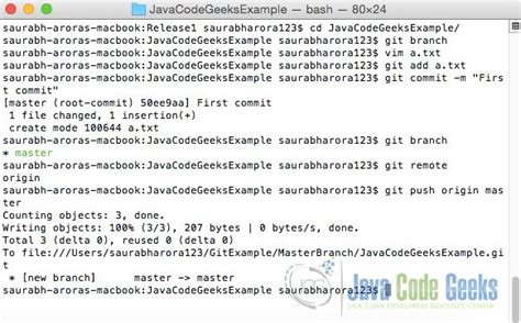 Git Delete Remote Branch Example Java Code Geeks