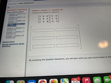 Solved Assignment Open Assignment Chapter 1 Section 17