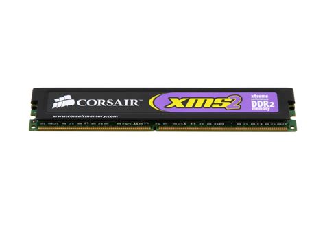 Corsair Xms2 2gb Ddr2 800 Pc2 6400 Desktop Memory Model Cm2x2048