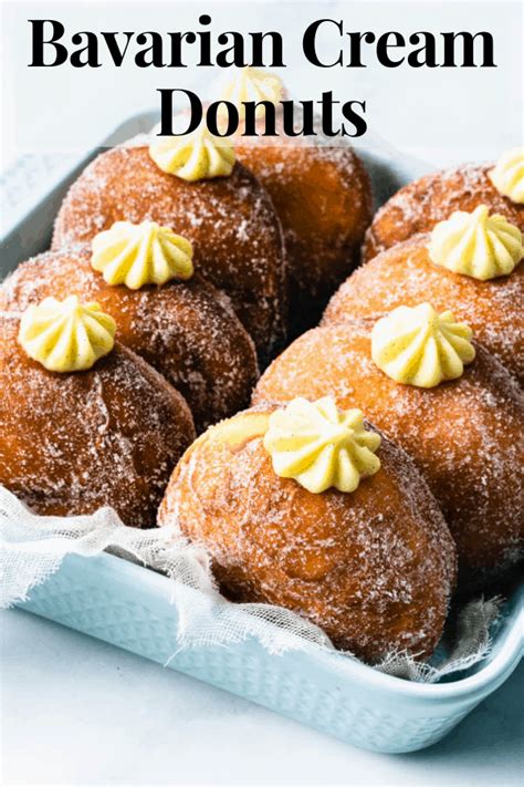 Bavarian Cream Donuts Artofit