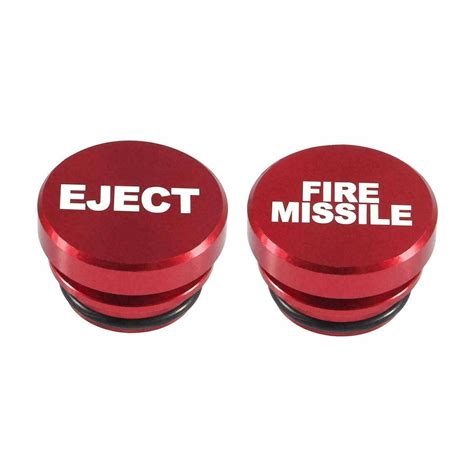Aluminum Eject And Fire Missile Button Car Cigarette Lighter Etsy