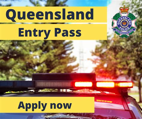 Border Restrictions Entry Pass Into Queensland Launched Queensland Police News