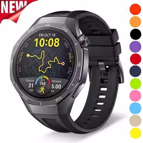 Only Strap Official Silicone Strap For Huawei Watch Gt Pro Mm Watchband Bracelet For Huawei