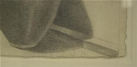 Lot Gabriel Laderman American 1929 Still Life Malaysia Graphite