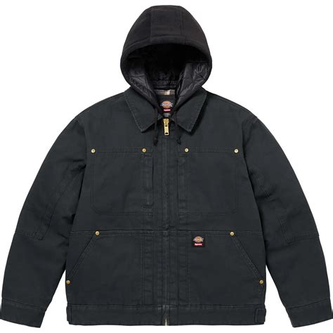 Supreme® Dickies® Hooded Work Jacket Supreme 24fw