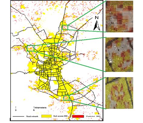 Validation Of Urban Growth Predicted Using Sleuth Model For The Year 2010 Download Scientific