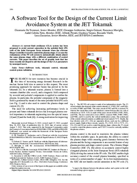 pdf a software tool for the design of the current limit avoidance