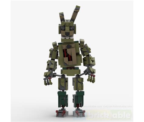 Lego Moc 229213 Springtrap Five Nights At Freddys 3 By 2mytailfin