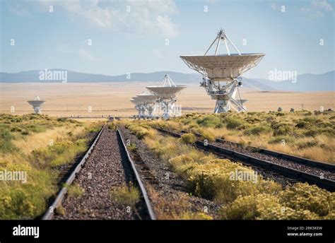 The Very Large Array In New Mexico Stock Photo Alamy