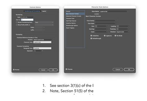 solved footnote numbers not showing as superscript adobe product