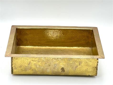 Unlacquered Brass Kitchen Sink Undermount Brass Sink Solid Brass Sink