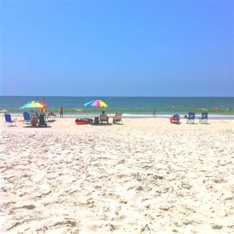 The Alabama Coast Is Known For Its White Sand Beaches Orangebeach