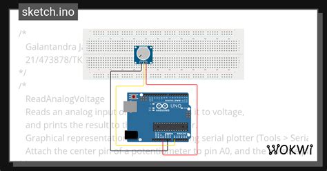 Read Voltage Wokwi Esp32 Stm32 Arduino Simulator