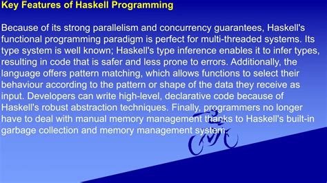 Ppt Harnessing The Power Of Functional Programming With Haskell Powerpoint Presentation Id