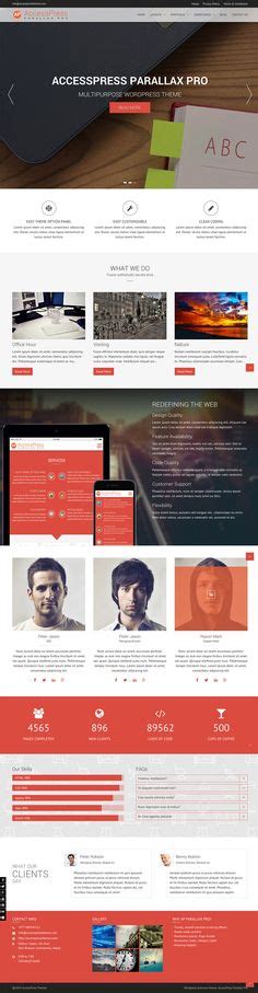 10 Accesspress Parallax Pro A Premium Wordpress Theme Ideas