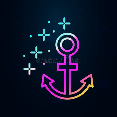 Diving Anchor Nolan Icon Simple Thin Line Outline Vector Of Diving Icons For Ui And Ux