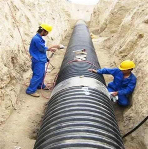 Hdpe 500 Mm Inner Diameter Dwc Underground Pipe At Rs 2380 Meter In New